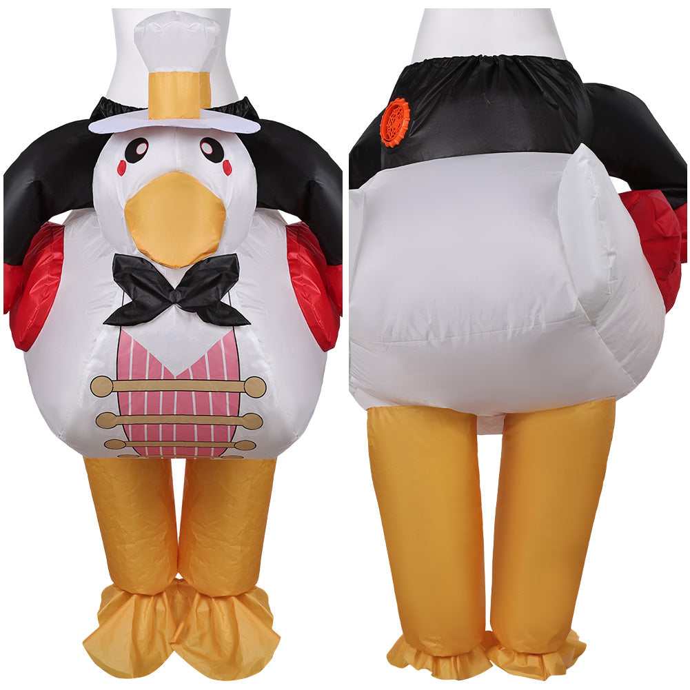 Rubber Duck Lucifer Inflatable Full Body Suit for Adult Carnival Hallo