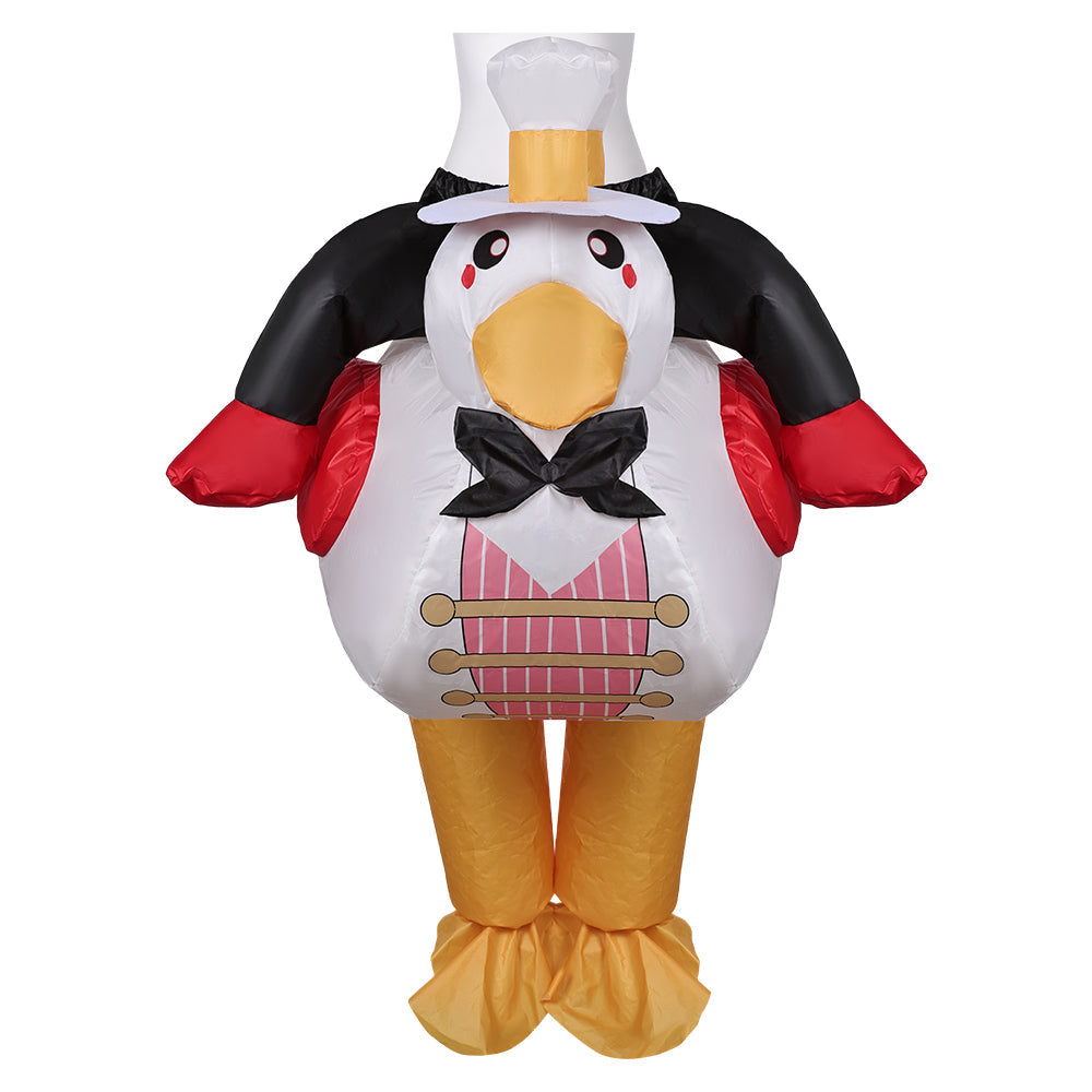 Rubber Duck Lucifer Inflatable Full Body Suit for Adult Carnival Hallo