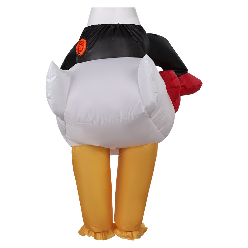 Rubber Duck Lucifer Inflatable Full Body Suit for Adult Carnival Hallo