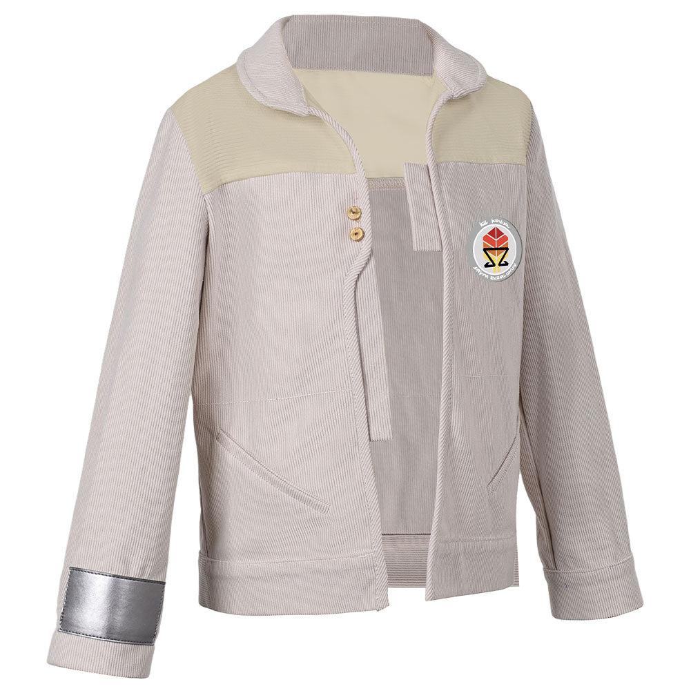 Skeleton Crew 2024 Neel Kids Children White Uniform Coat Carnival Hall