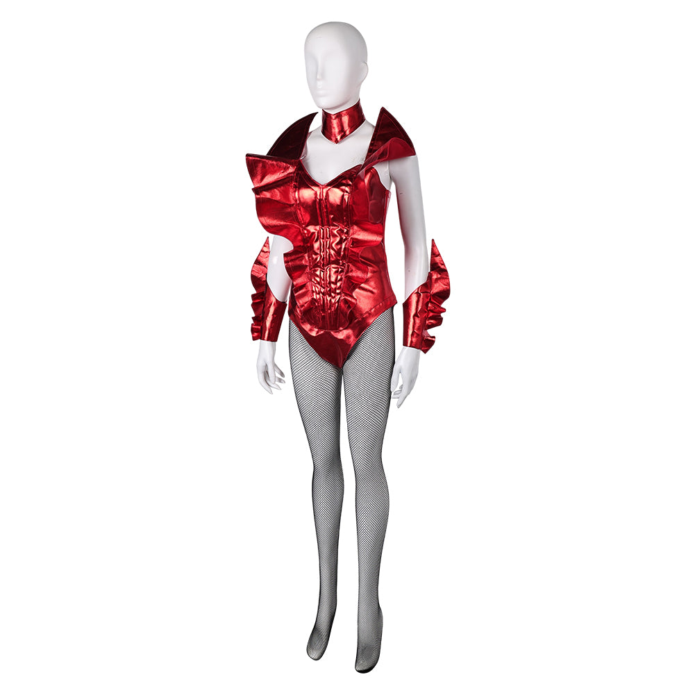Smile 2 Skye Riley Women Red Outfit Party Carnival Halloween Cosplay C