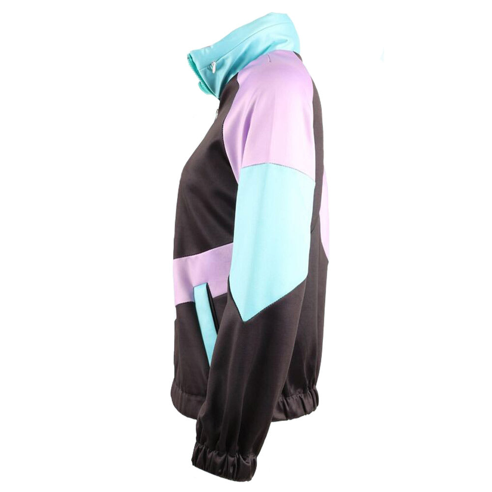 Splatoon 3 Black Octopus Printed Coat Party Carnival Halloween Cosplay