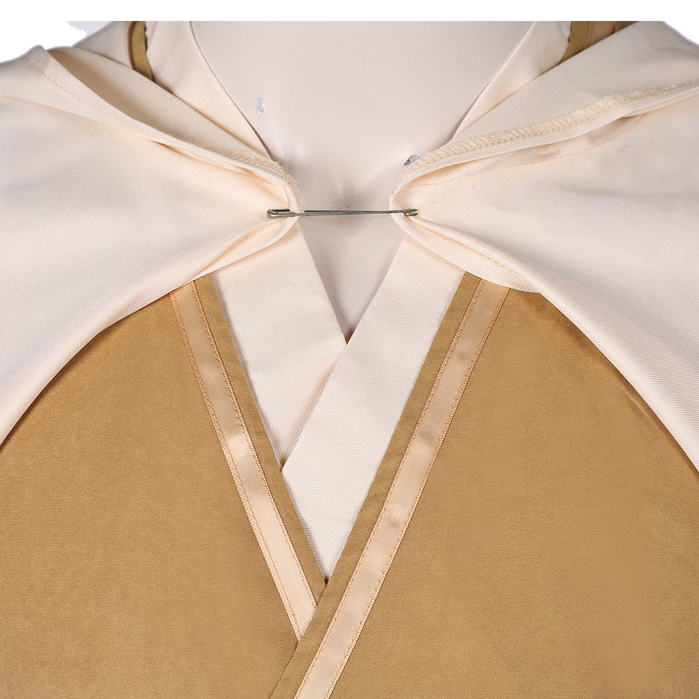 The Acolyte Sol Brown Outfit With Cloak Party Carnival Halloween Cospl