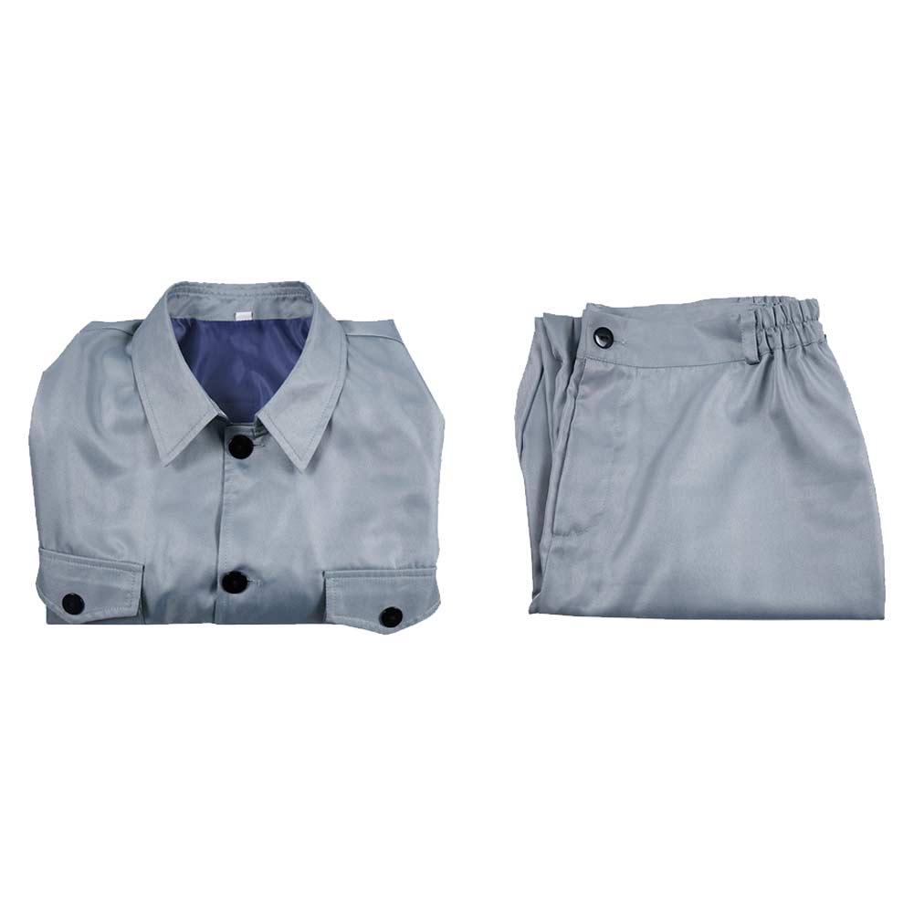 The Boy and the Heron Mahito Maki Blue Top Pants Set Party Carnival Ha