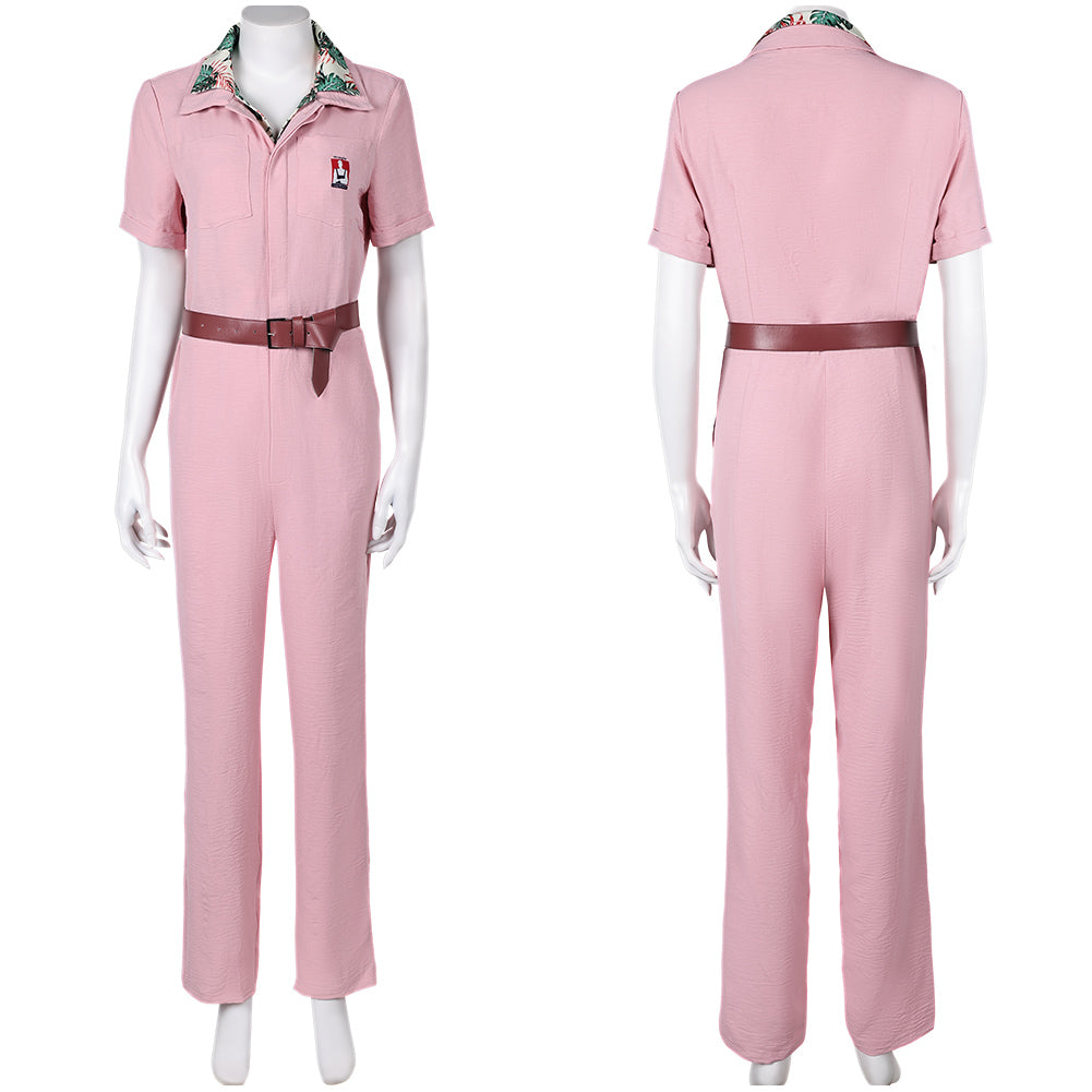 The Fall Guy Jody Moreno Women Pink Jumpsuit Party Carnival Halloween