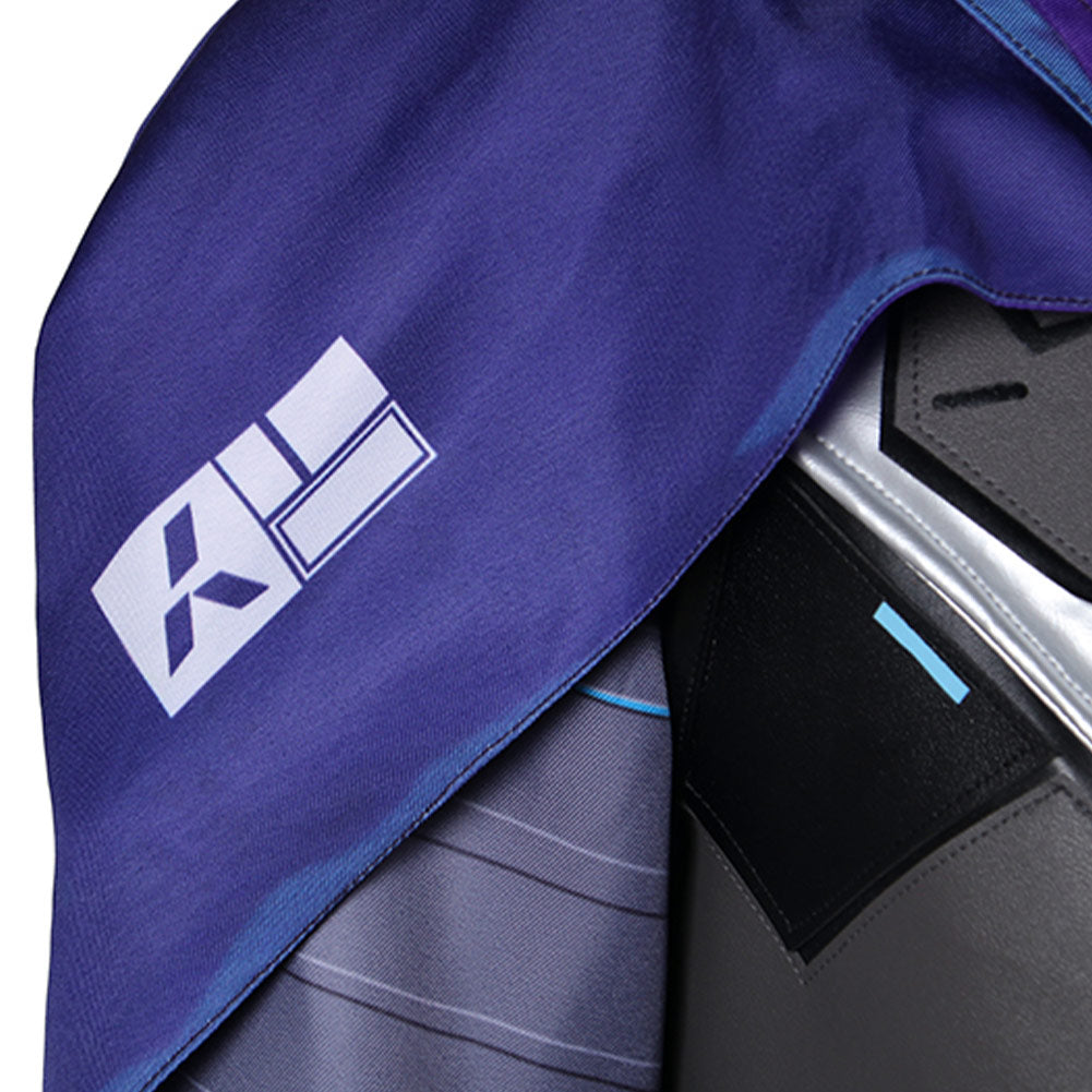 Valorant Omen Purple Top Pants Full Set Party Carnival Halloween Cospl