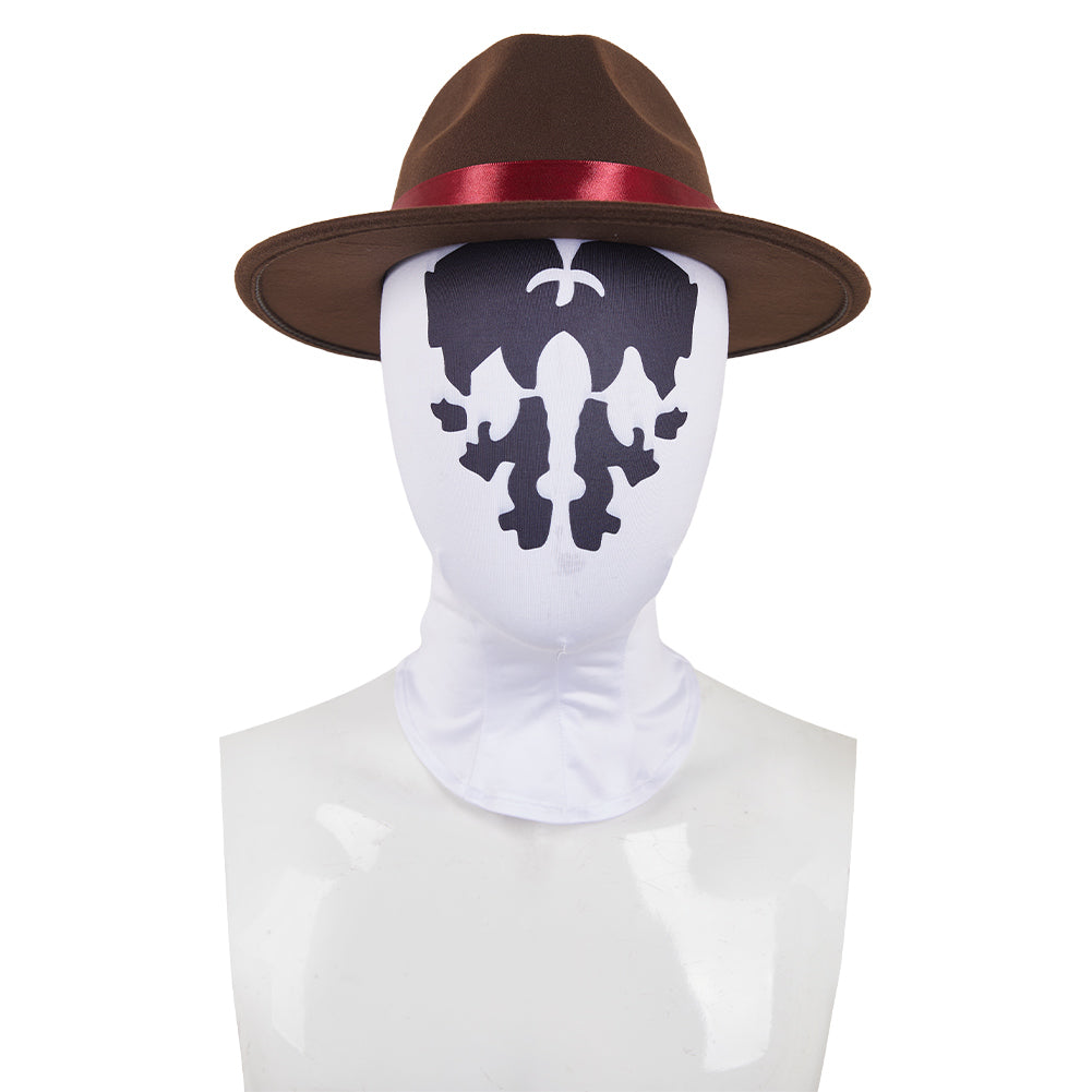 Watchmen Chapter I (2024) Rorschach Brown Outfit Party Carnival Hallow
