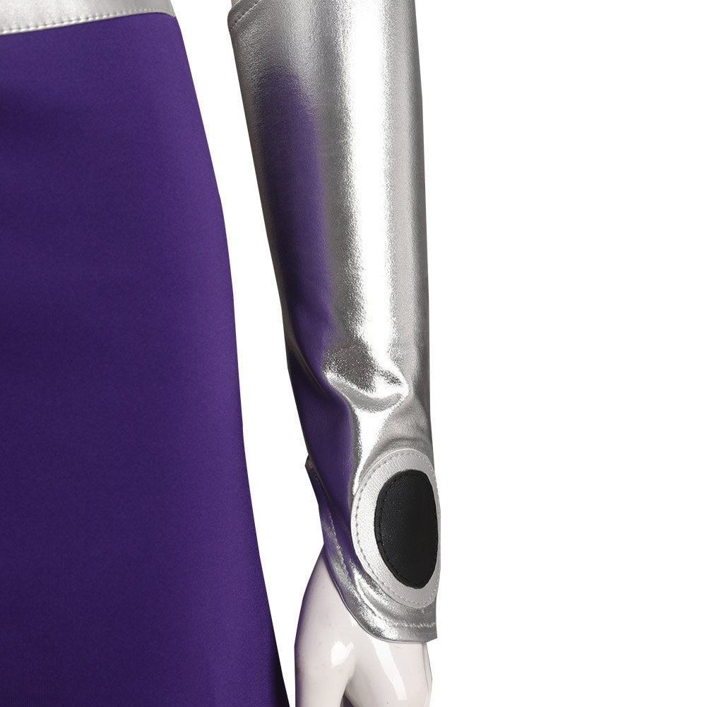 Teen Titans Starfire Cosplay Costume Dress Outfits Halloween Carnival