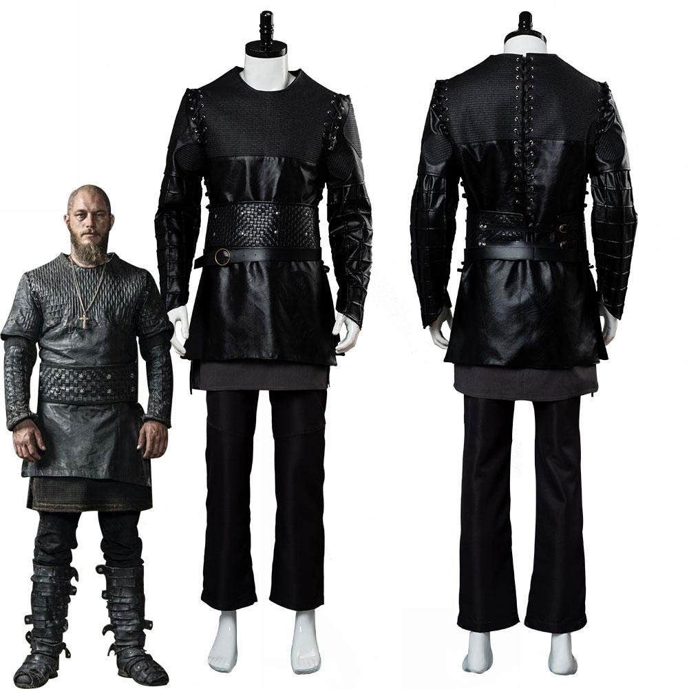 Vikings Ragnar Lothbrok Outfit Halloween Carnival Suit Cosplay Costume