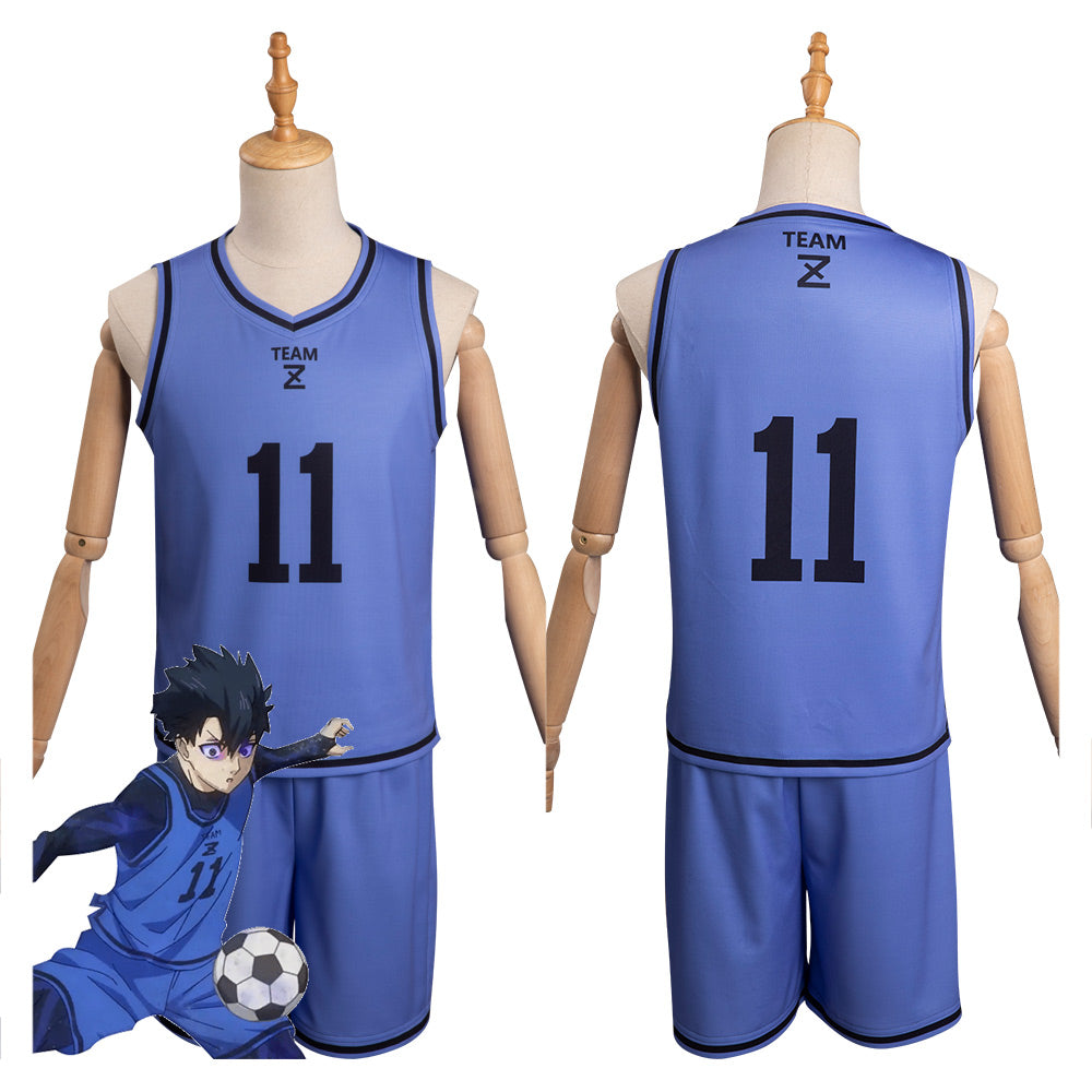BLUE LOCK - Isagi Yoichi Cosplay Costume Uniform Outfits Halloween Car