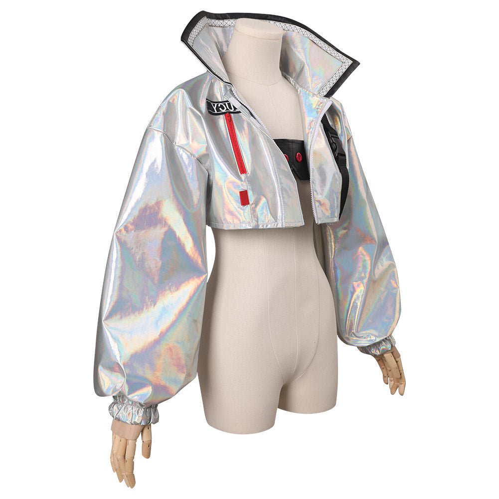 Cyberpunk: Edgerunners-Lucy Cosplay Costume Original Design Coat Outfi