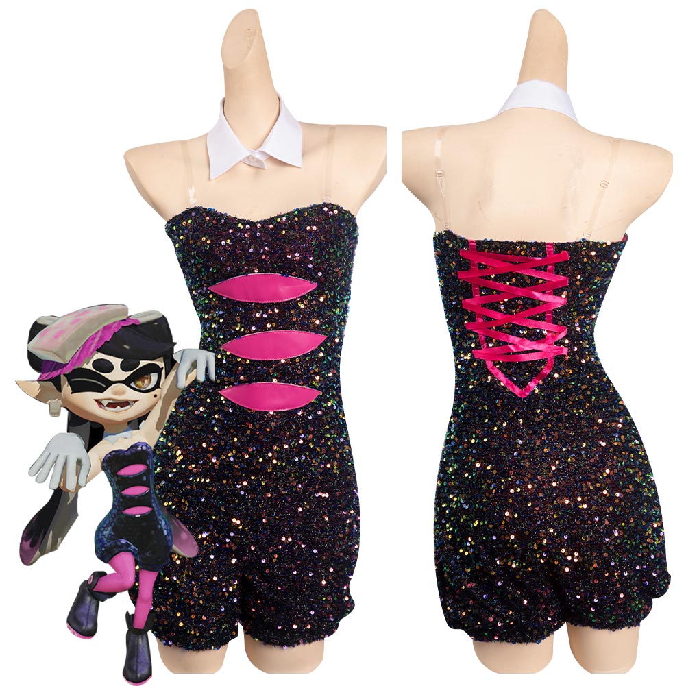 Splatoon - Callie Cosplay Costume Jumpsuit Outfits Halloween Carnival