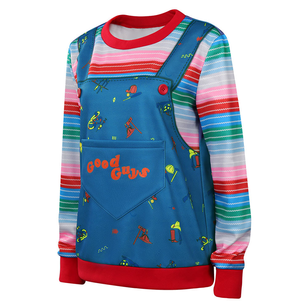 Chucky Chucky Original Sweatshirt Cosplay Costume Halloween Cosplay Co