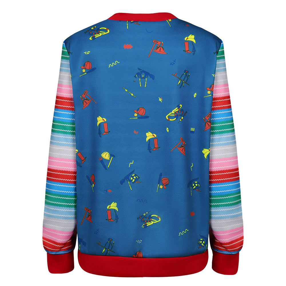 Chucky Chucky Original Sweatshirt Cosplay Costume Halloween Cosplay Co