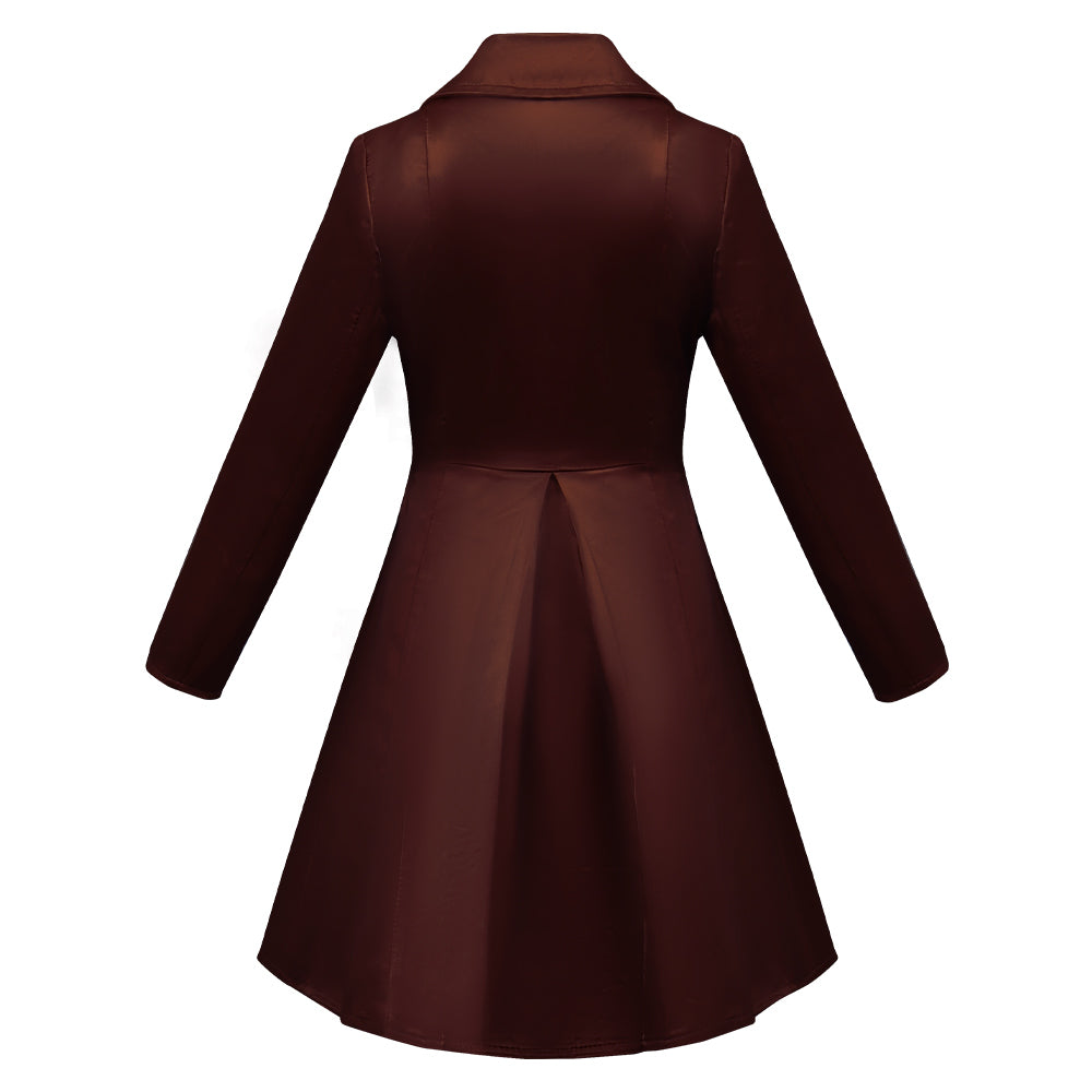 Movie M3GAN M3gan Cosplay Costume Kids Girls Coat Halloween Carnival P