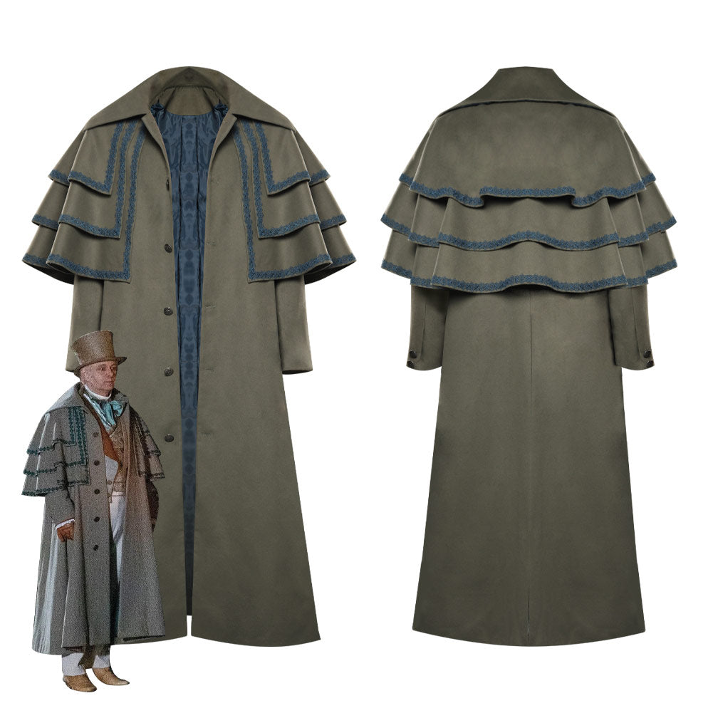 Good Omens Season 2 Aziraphale Cosplay Costume Outfits Halloween Carni