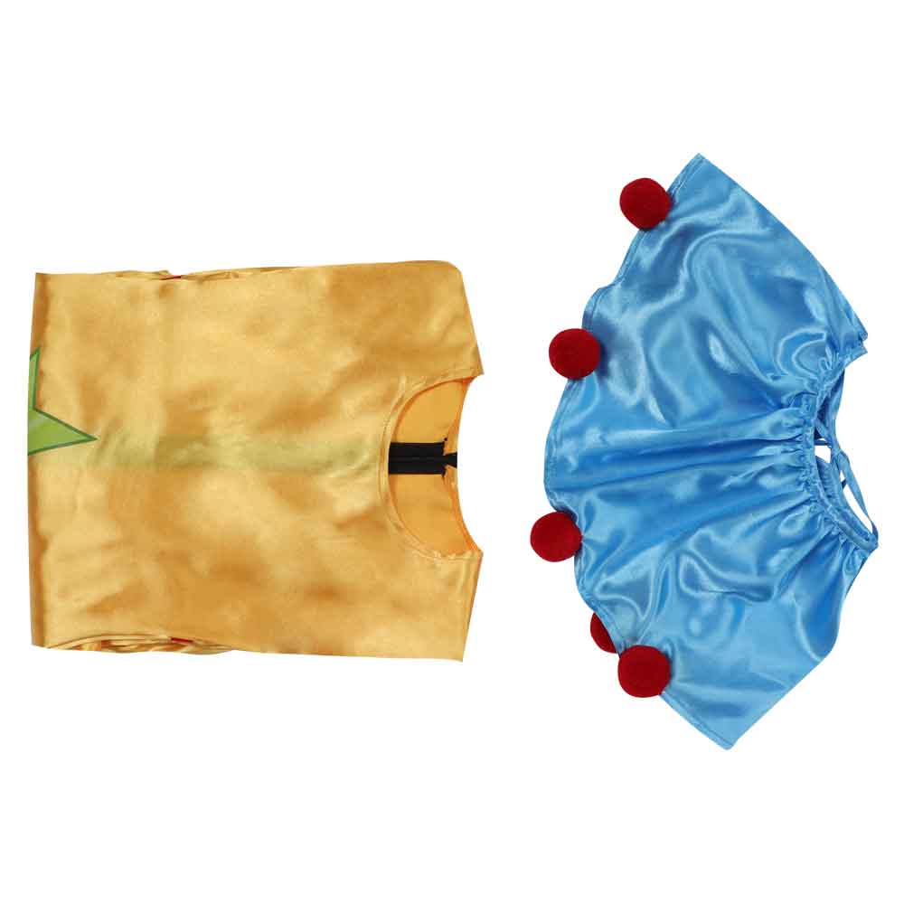 Adult Killer Klowns From Outer Space Shorty Cosplay Costume Jumpsuit H