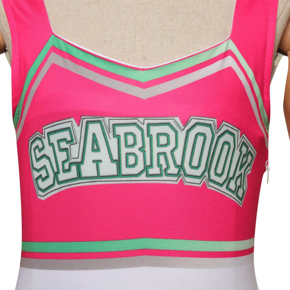 Kids Girls Zombies 3 Addison Wells Cosplay Costume Cheerleading Dress