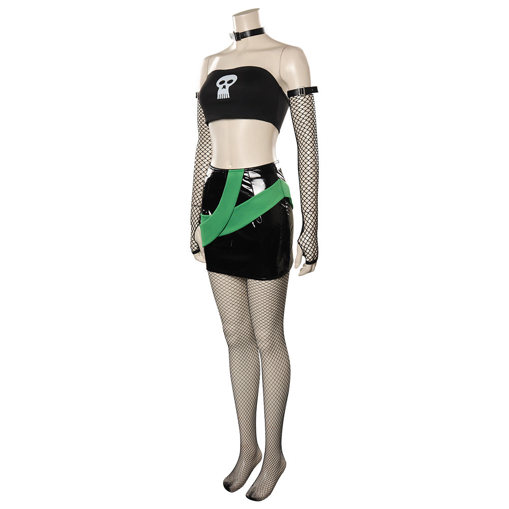 Danny Phantom -Sam Manson Cosplay Costume Outfits Halloween Carnival S
