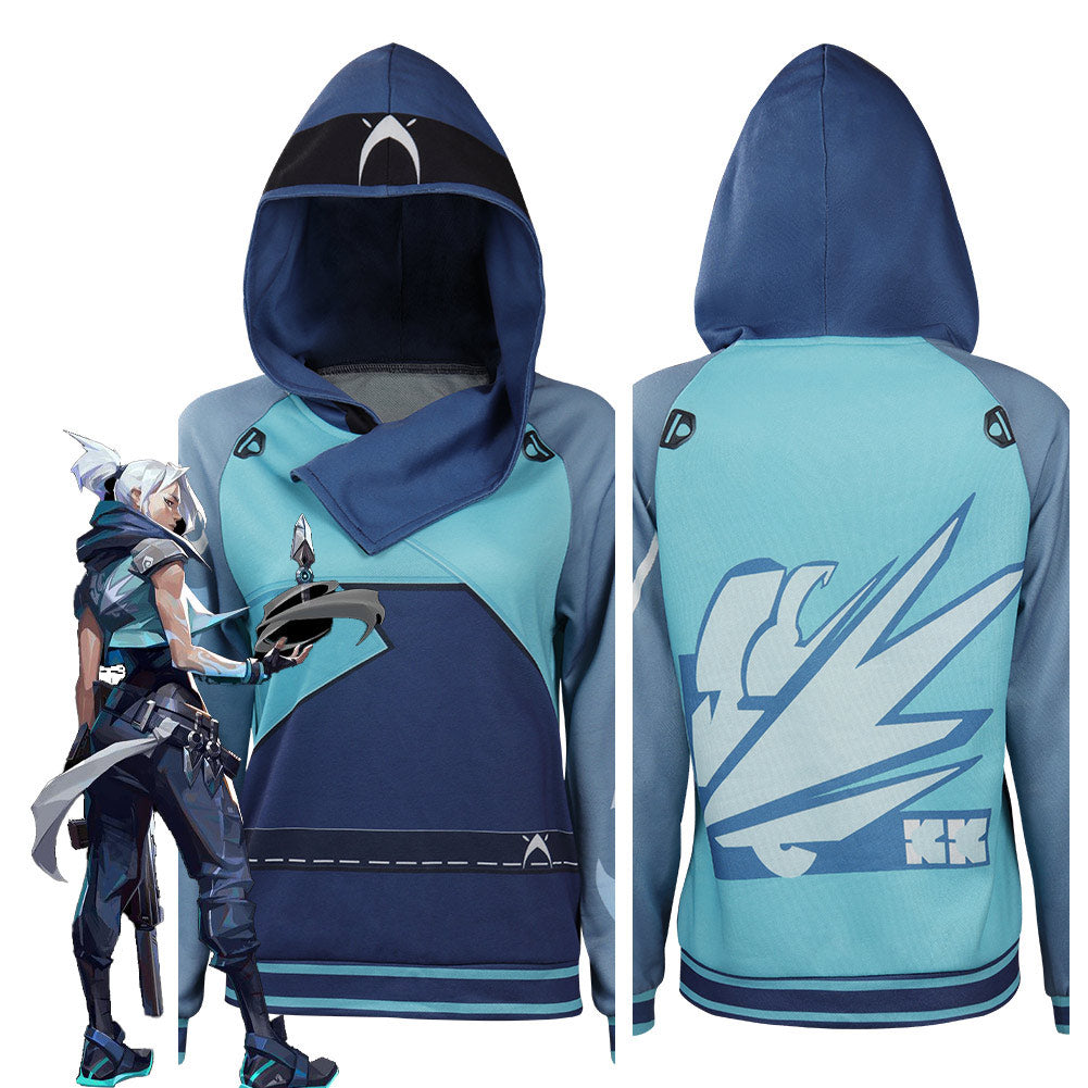 Valorant ：JETT Original Design Cosplay Costume Hoodie Jacket Halloween