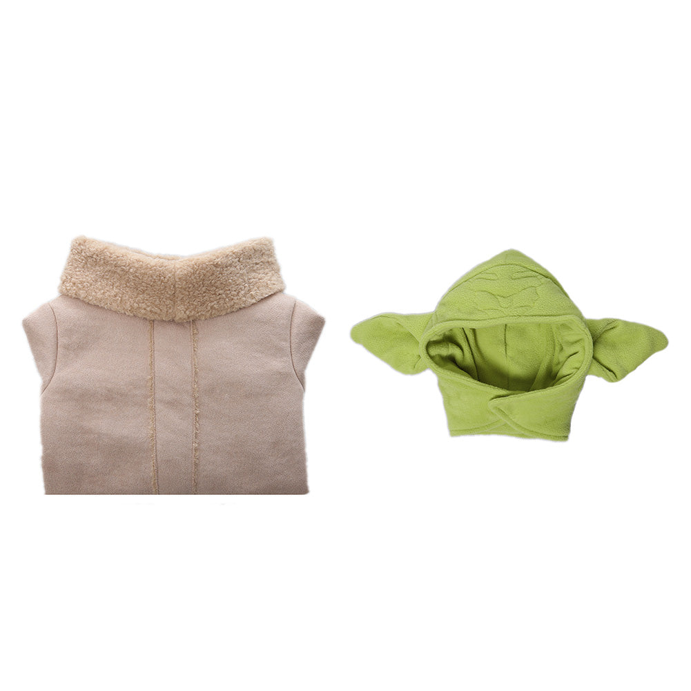 The Mando Baby Yoda Grogu Suit For Kids Children Cosplay Costume | Cossky