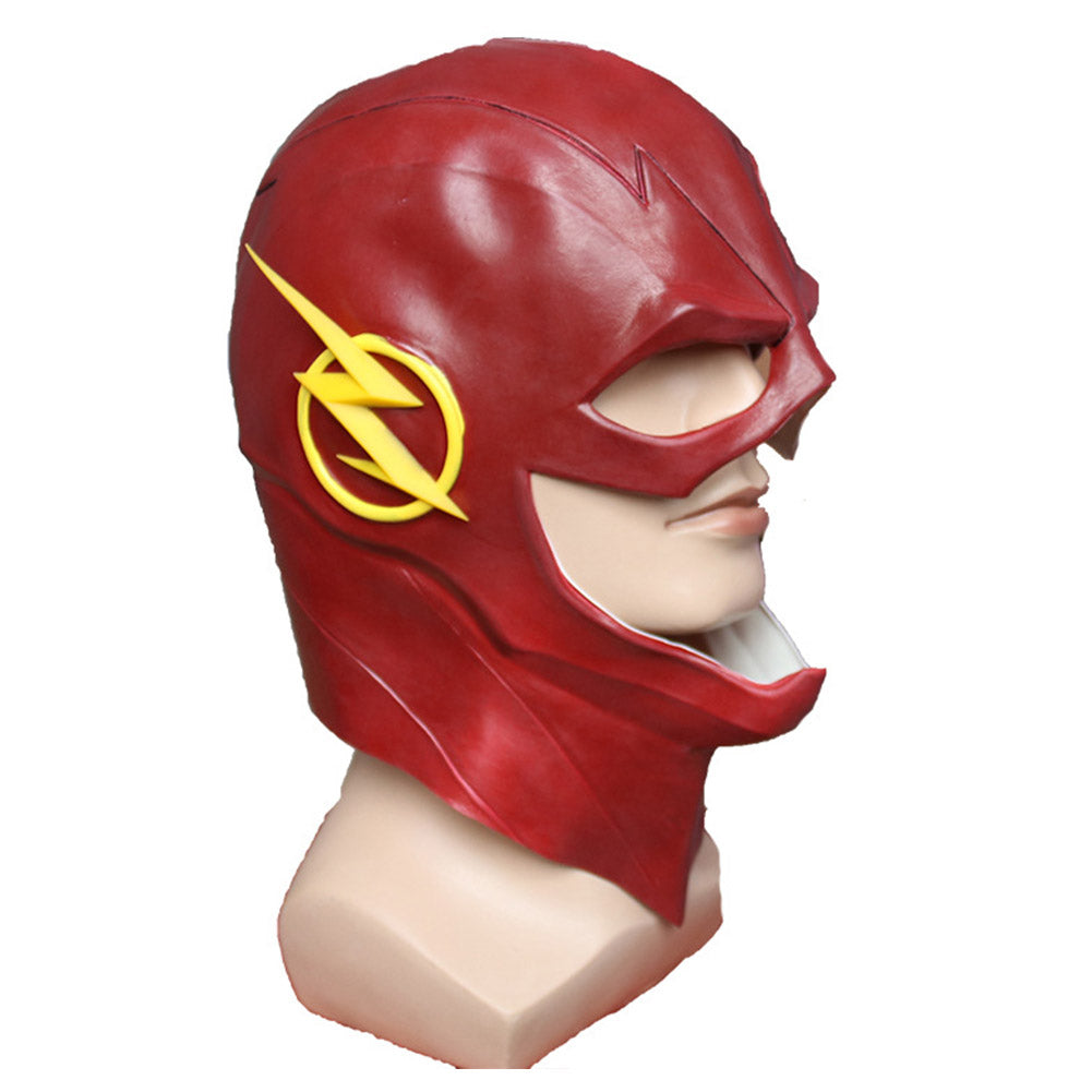 The Flash Mask Cosplay Latex Masks Helmet Masquerade Halloween Party C