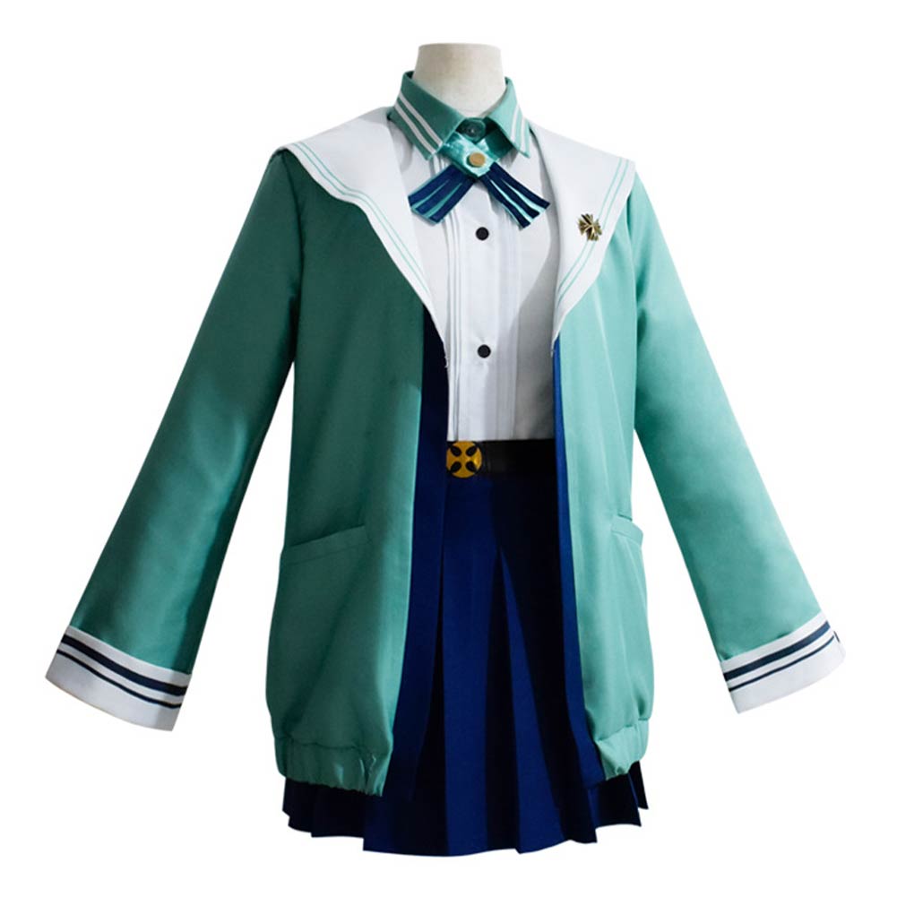 Genshin Impact Sucrose JK Uniform Cosplay Costume Outfits Halloween Ca