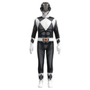 Kids Mighty Morphin Power Rangers Zack Cosplay Costume Halloween Carni