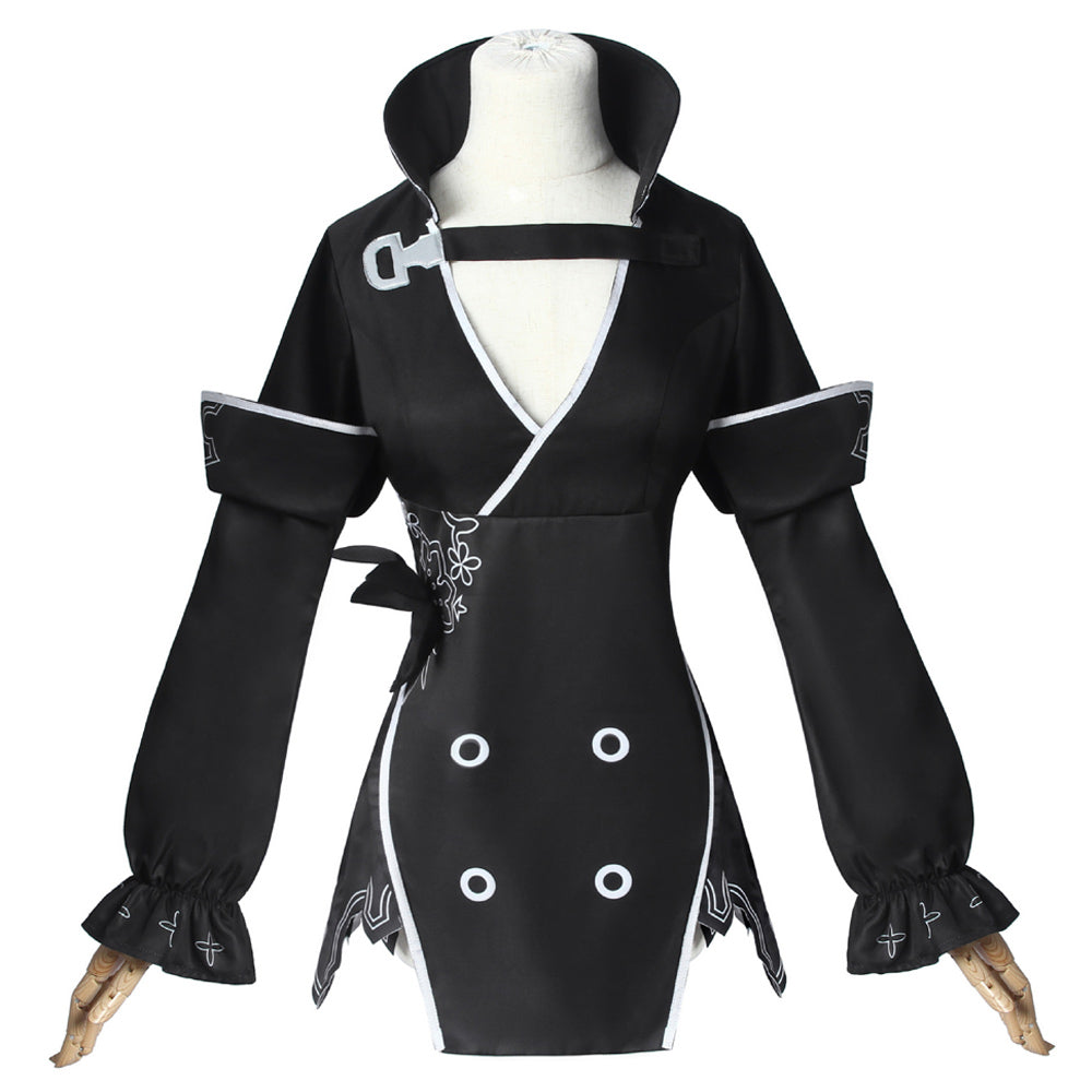 NieR: Reincarnation 2B Cosplay Costume Coat Shorts Outfits Halloween C