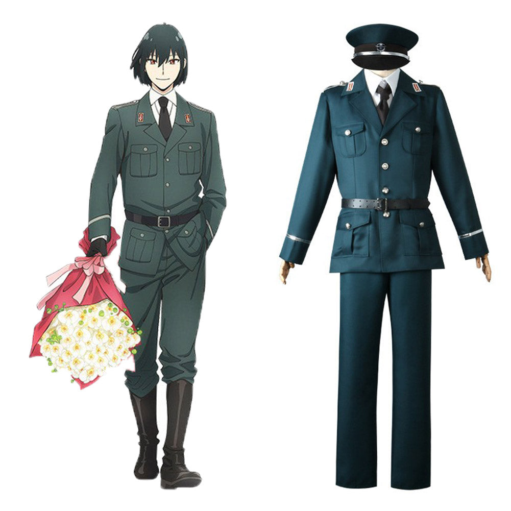 Anime Yuri Cosplay Costume Top Pants Outfits Halloween Carnival Suit