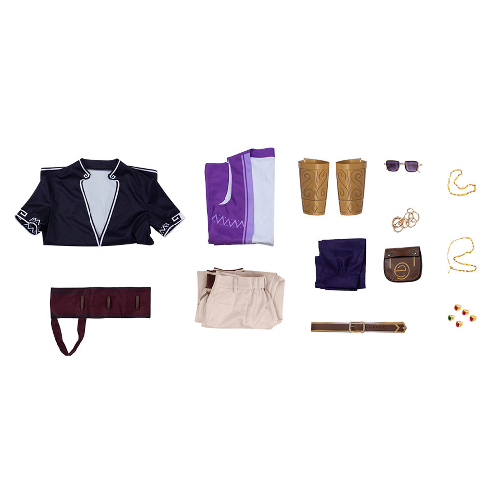 Genshin Impact Liben Cosplay Costume Outfits Halloween Carnival Suit