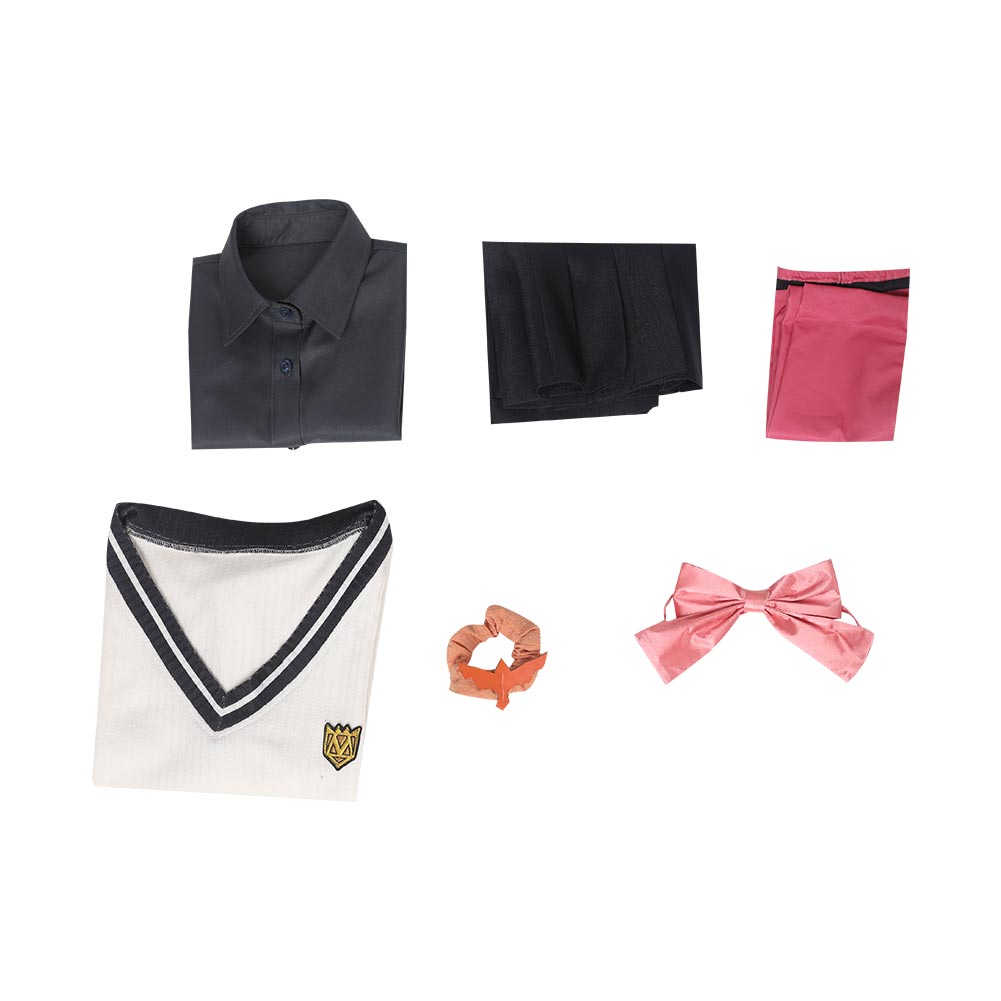 GRIDMAN UNIVERSE - Takarada Rikka Cosplay Costume Outfits Halloween Ca