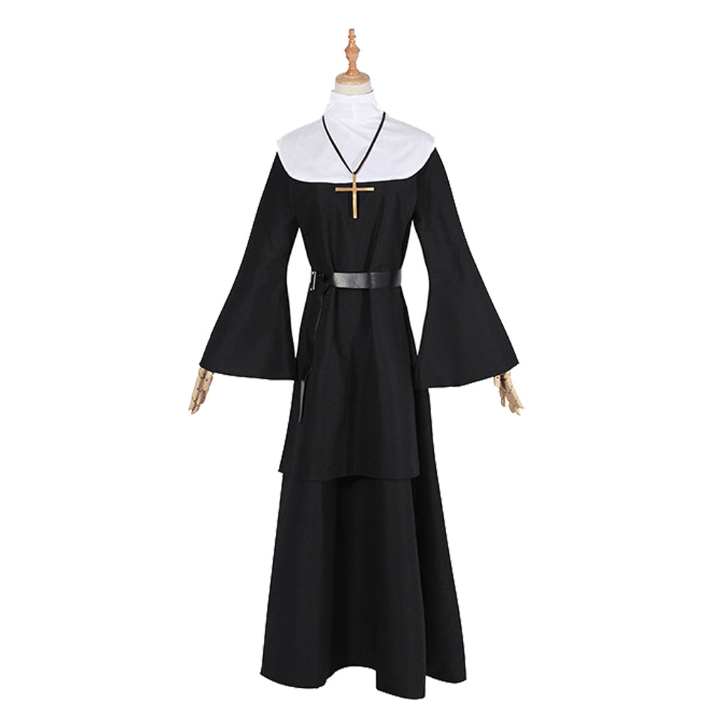 The Conjuring 2 The Nun Uniform Cosplay Costume