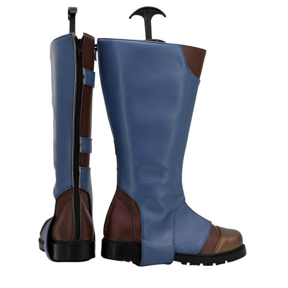 Valorant Cypher Cosplay Shoes Boots Halloween Costumes Accessory Custo