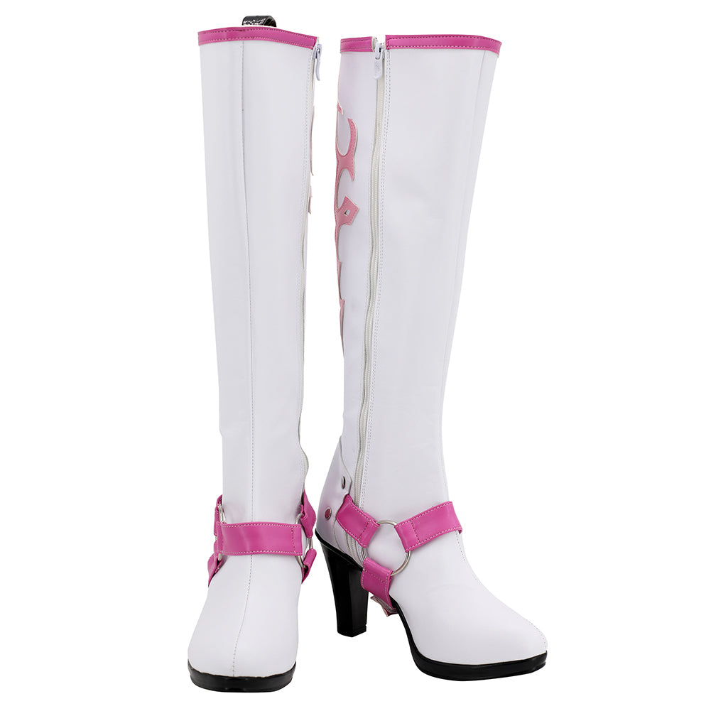 FF15 Final Fantasy 15 Cindy Final Boots Halloween Costumes Accessory C