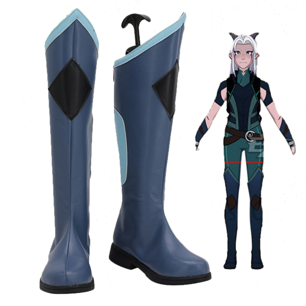 The Dragon Prince-Rayla Boots Halloween Costumes Accessory Cosplay Sho