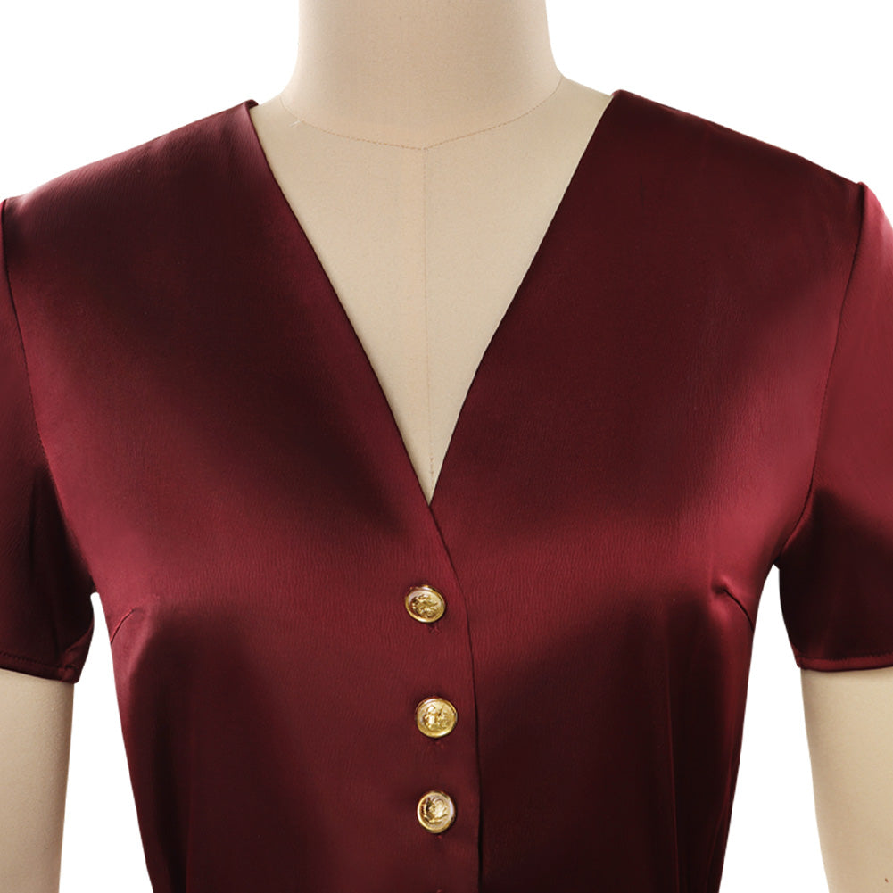 Evil Dead Rise-Beth Cosplay Costume Dress Outfits Halloween Carnival S