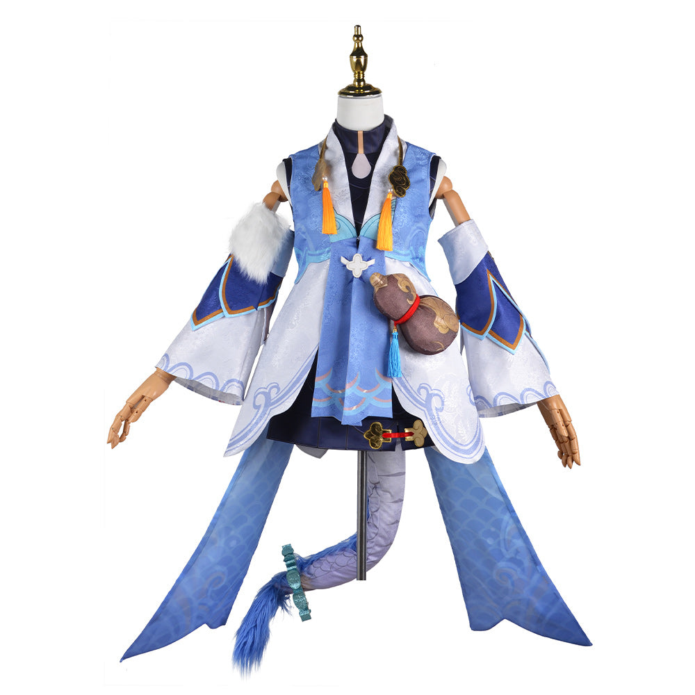 Honkai: Star Rail Bailu Cosplay Costume Halloween Carnival Party Disgu