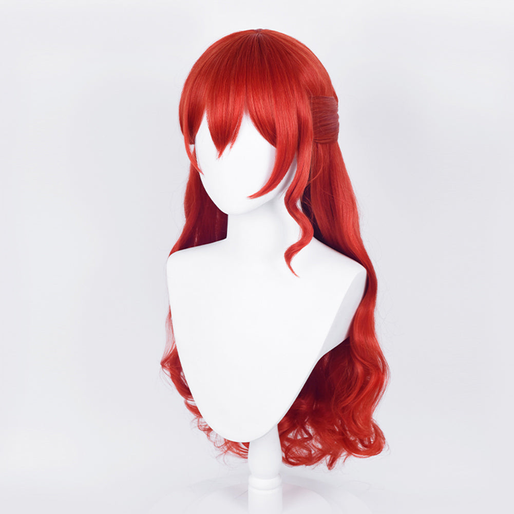 Honkai: Star Rail Himeko Cosplay Wig Heat Resistant Synthetic Hair Car