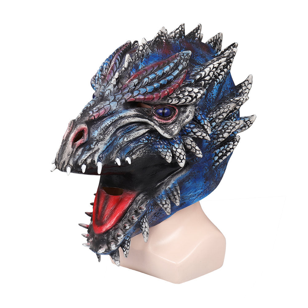 House of the Dragon Dragon Mask Cosplay Latex Masks Helmet Costume Pro