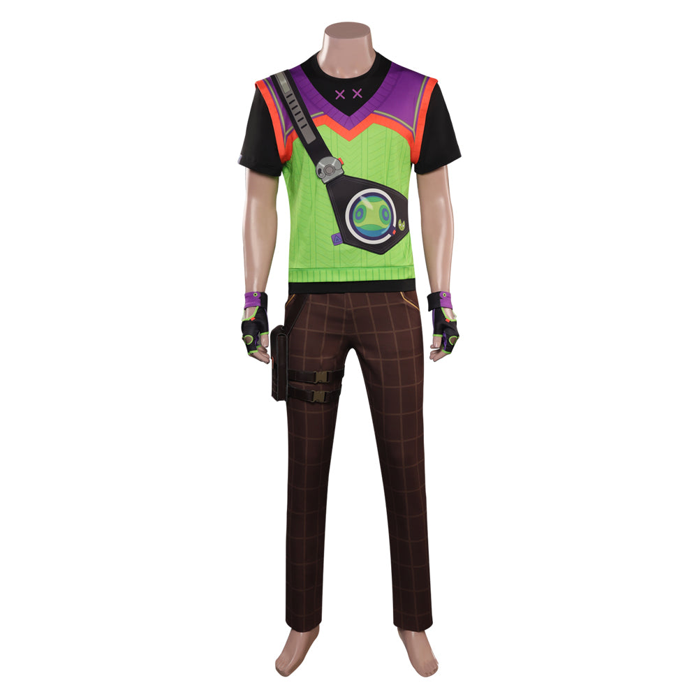 VALORANT-GEKKO Cosplay Costume Outfits Halloween Carnival Party Disgui