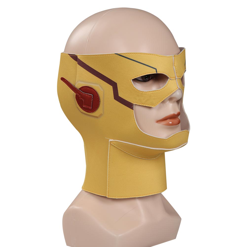 The Flash Mask Cosplay Latex Helmet Masquerade Halloween Party Costume