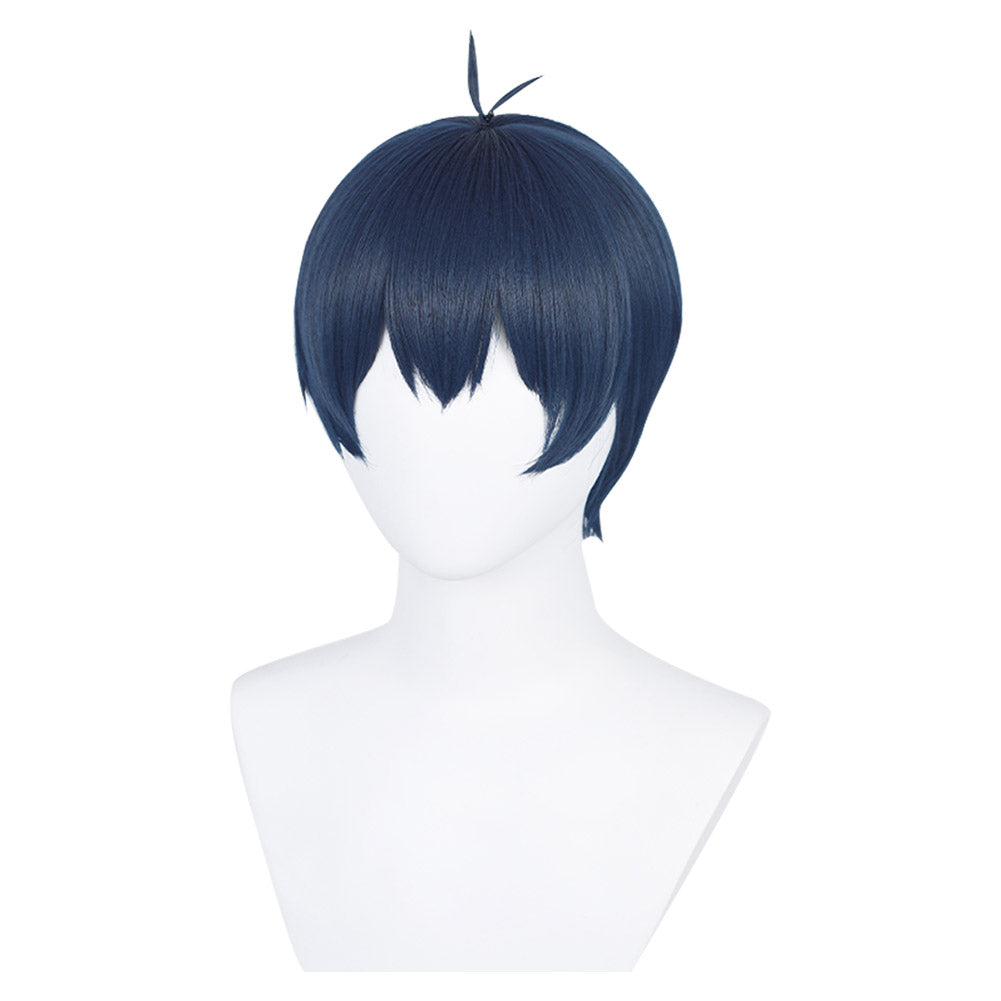 BLUE LOCK Isagi Yoichi Cosplay Wig Heat Resistant Synthetic Hair Carni