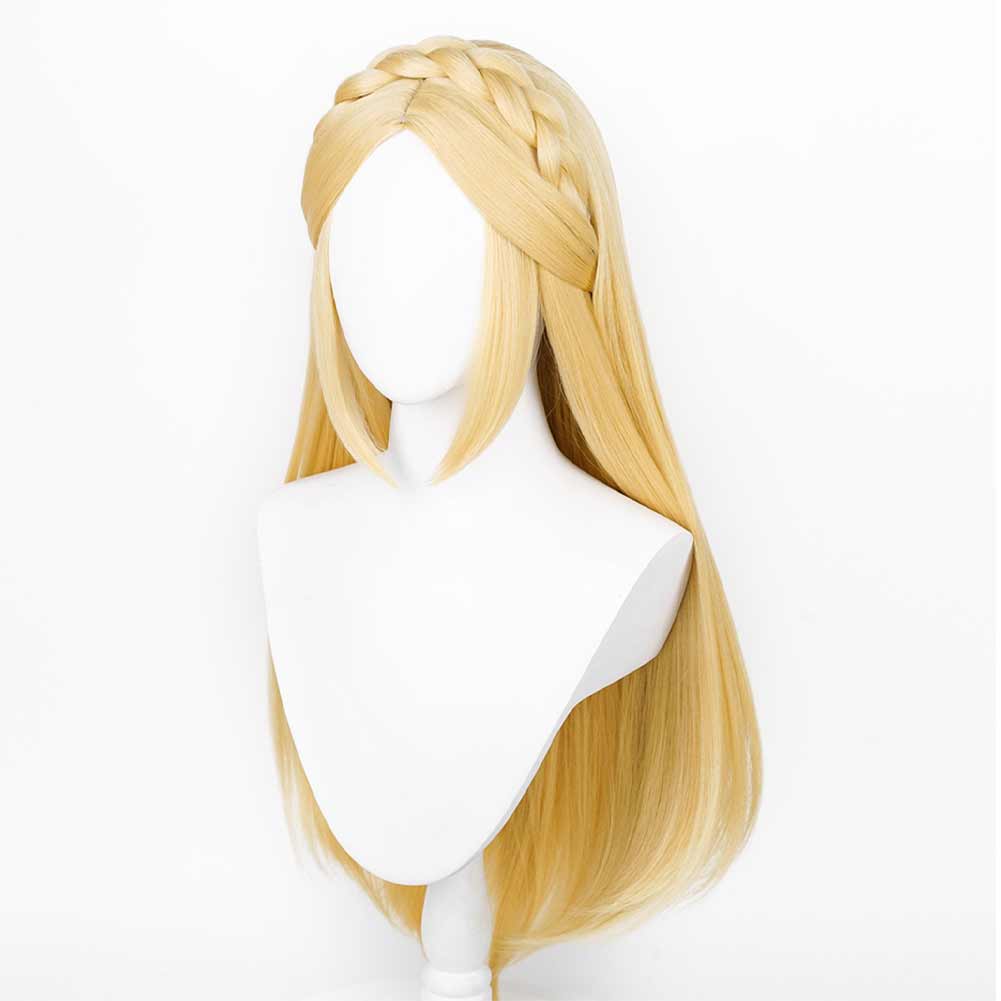 The Legend of Zelda Princess Zelda Long Cosplay Wig Heat Resistant Syn