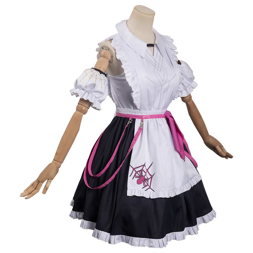 Honkai: Star Rail Kafka Maid Dress Outfits Halloween Carnival Suit Cos