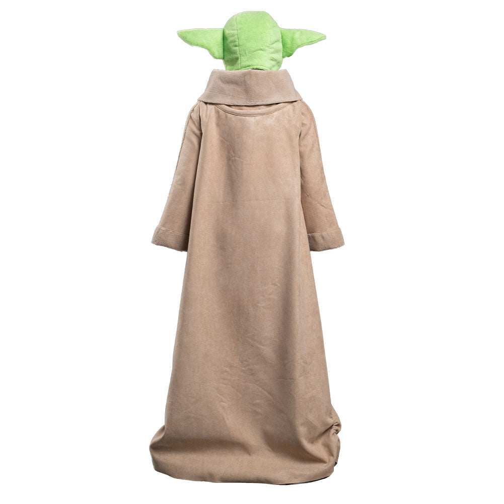 Baby Yoda Robe Hat Outfits Halloween Carnival Suit Cosplay Costume For