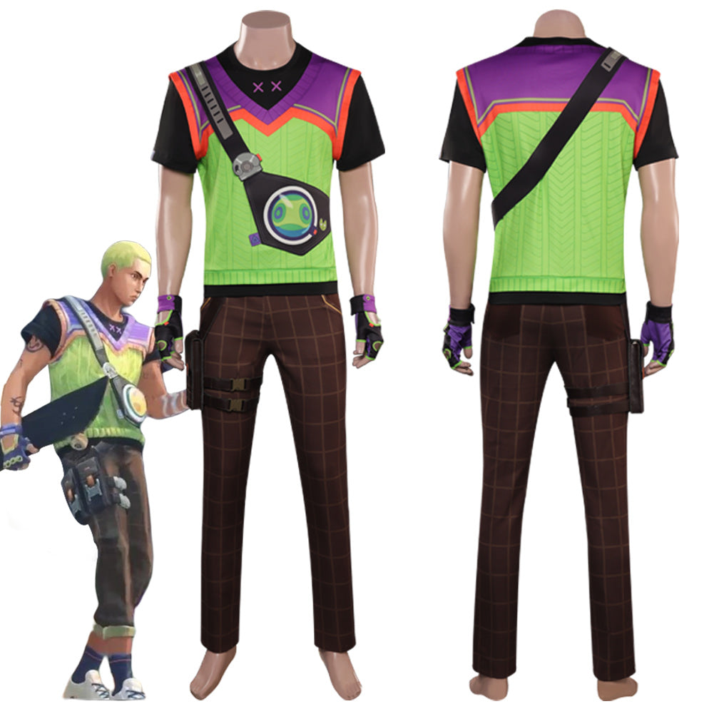 VALORANT-GEKKO Cosplay Costume Outfits Halloween Carnival Party Disgui