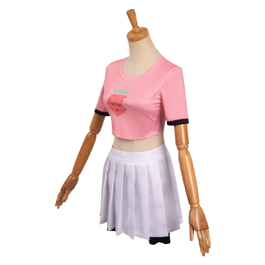 Oshi no Ko Hoshino rubii Pink Short Skirt Outfits Cosplay Costume