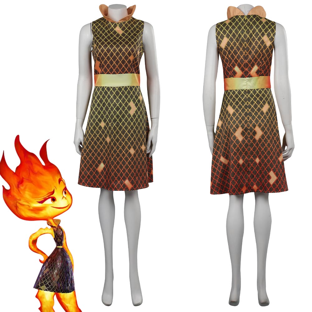 Elemental-Ember Cosplay Costume Outfits Halloween Carnival Party Disgu