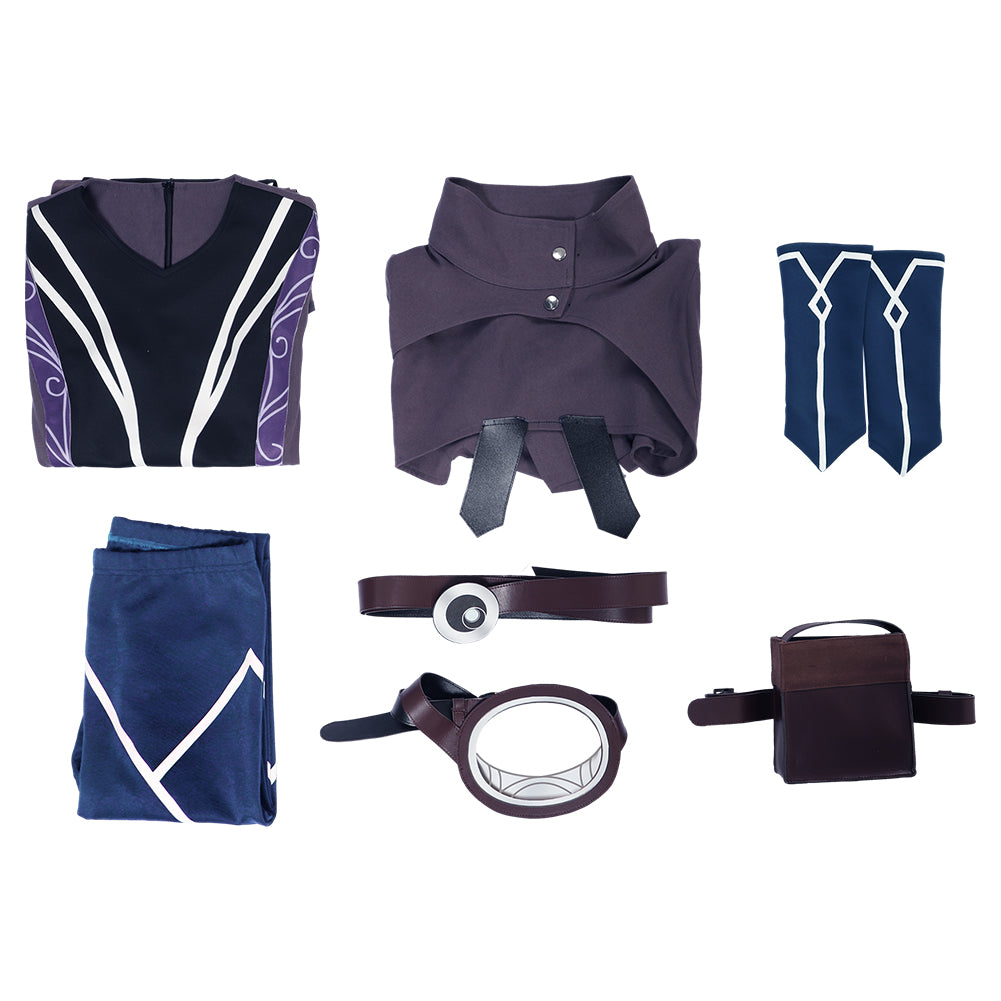 The Dragon Prince Rayla Jumpsuit Outfits Party Carnival Halloween ...